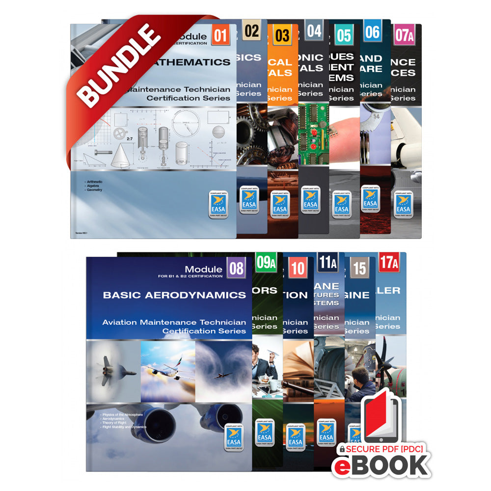 EASA B1.1 Airplane / Turbine Study Set – Pilots HQ LLC.