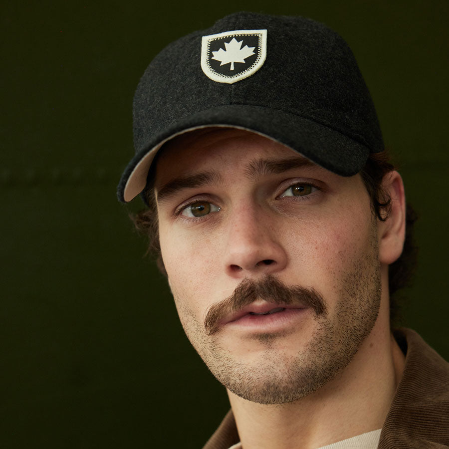 Red Canoe - Canada Sheild Wool Cap – Pilots HQ LLC.