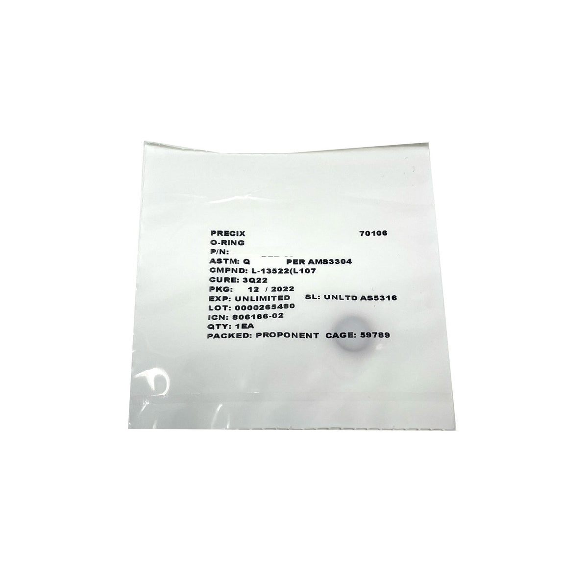 Aerospace Std - O Ring, Silicon | AS3582-010 – Pilots HQ LLC.