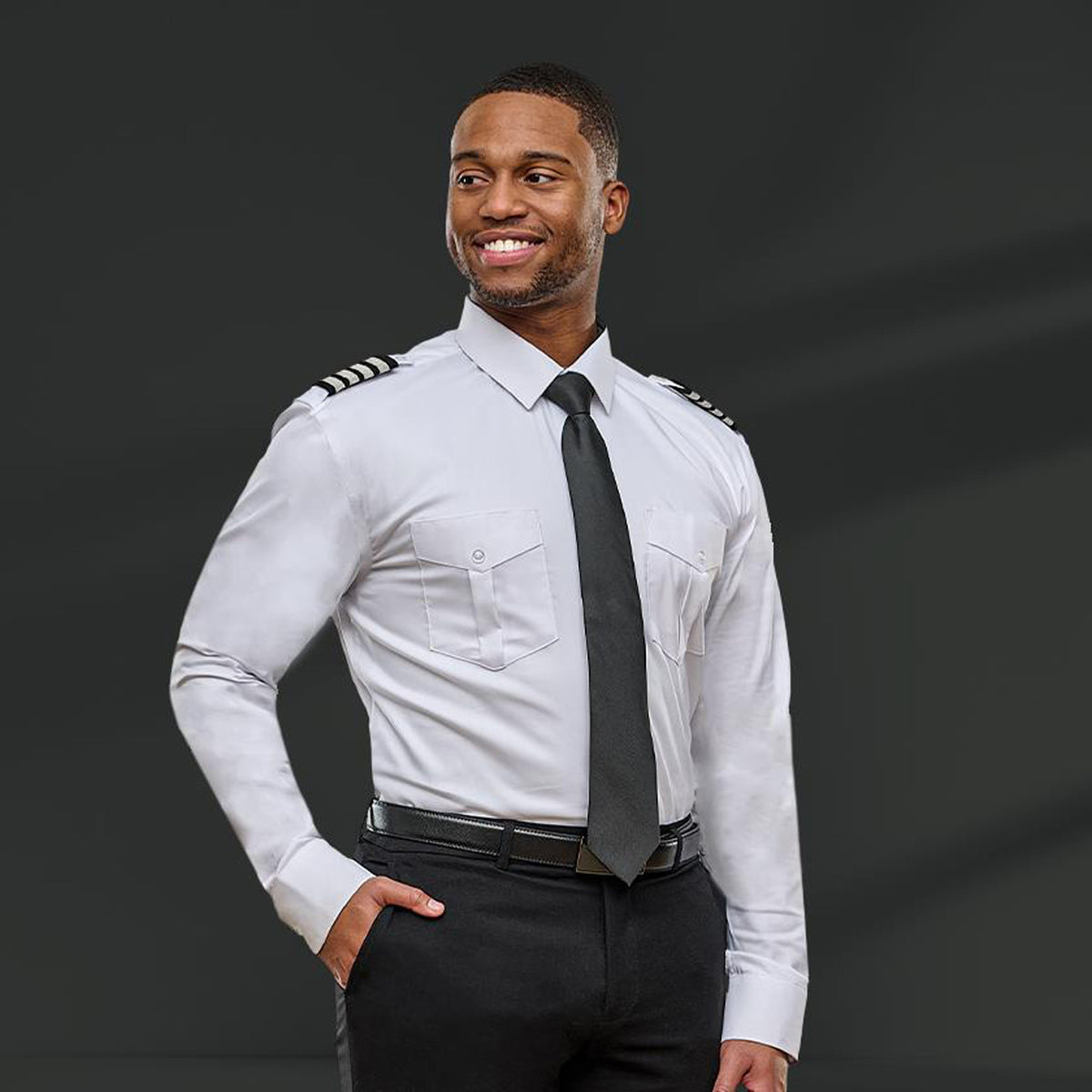 JetSeam - Men's Modern Cut Long Sleeve Pilot Shirt – Pilots HQ LLC.