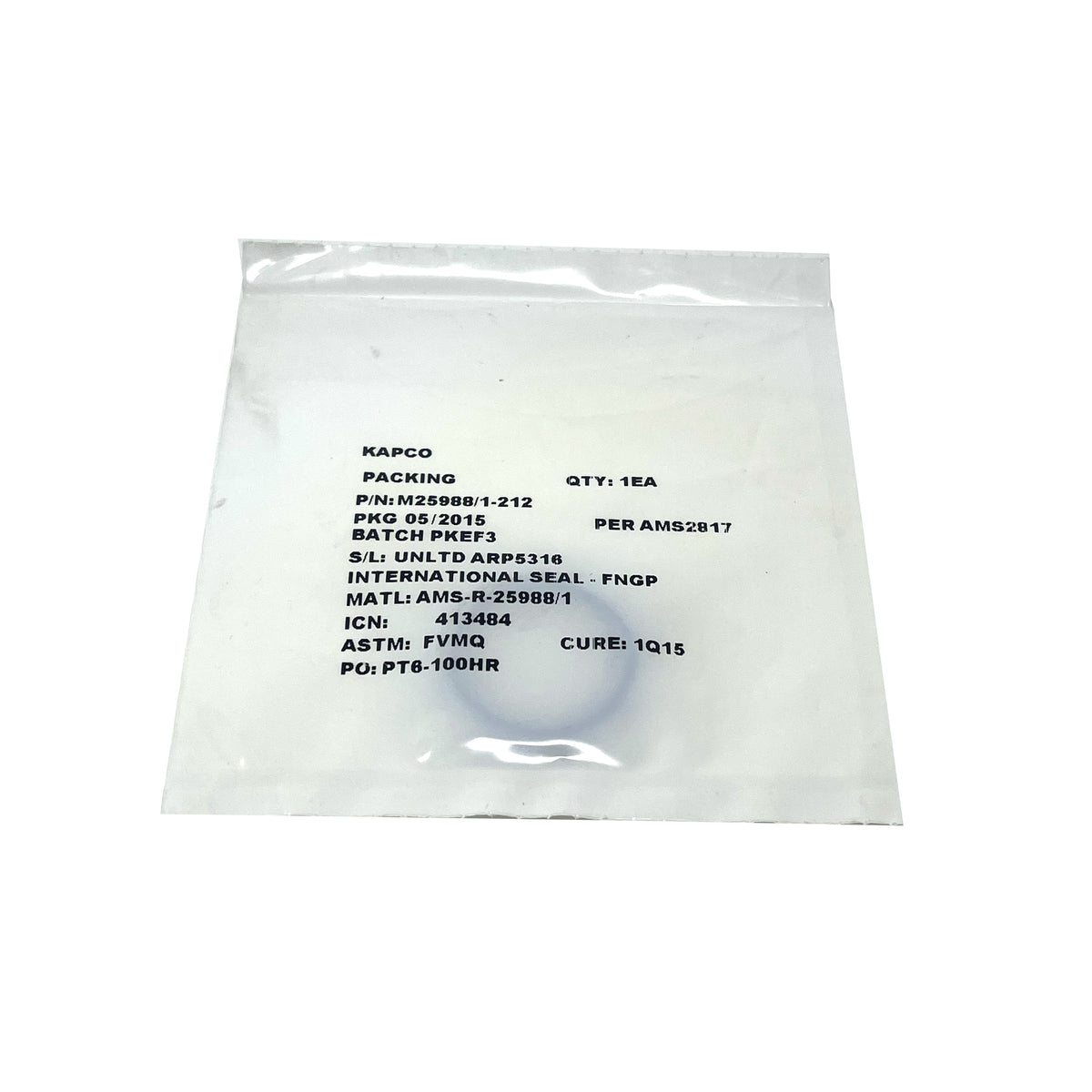 M25988-1-212 Aircraft Packing / O-Ring – Pilots HQ LLC.