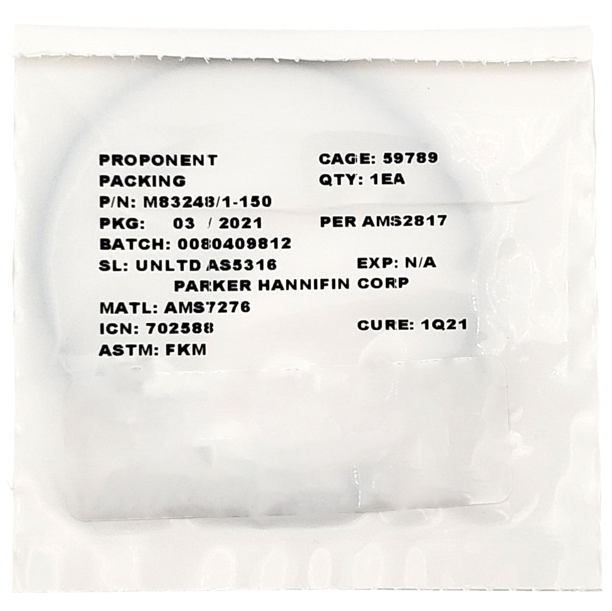 M83248-1-150 Aircraft Packing / O-Ring – Pilots HQ LLC.