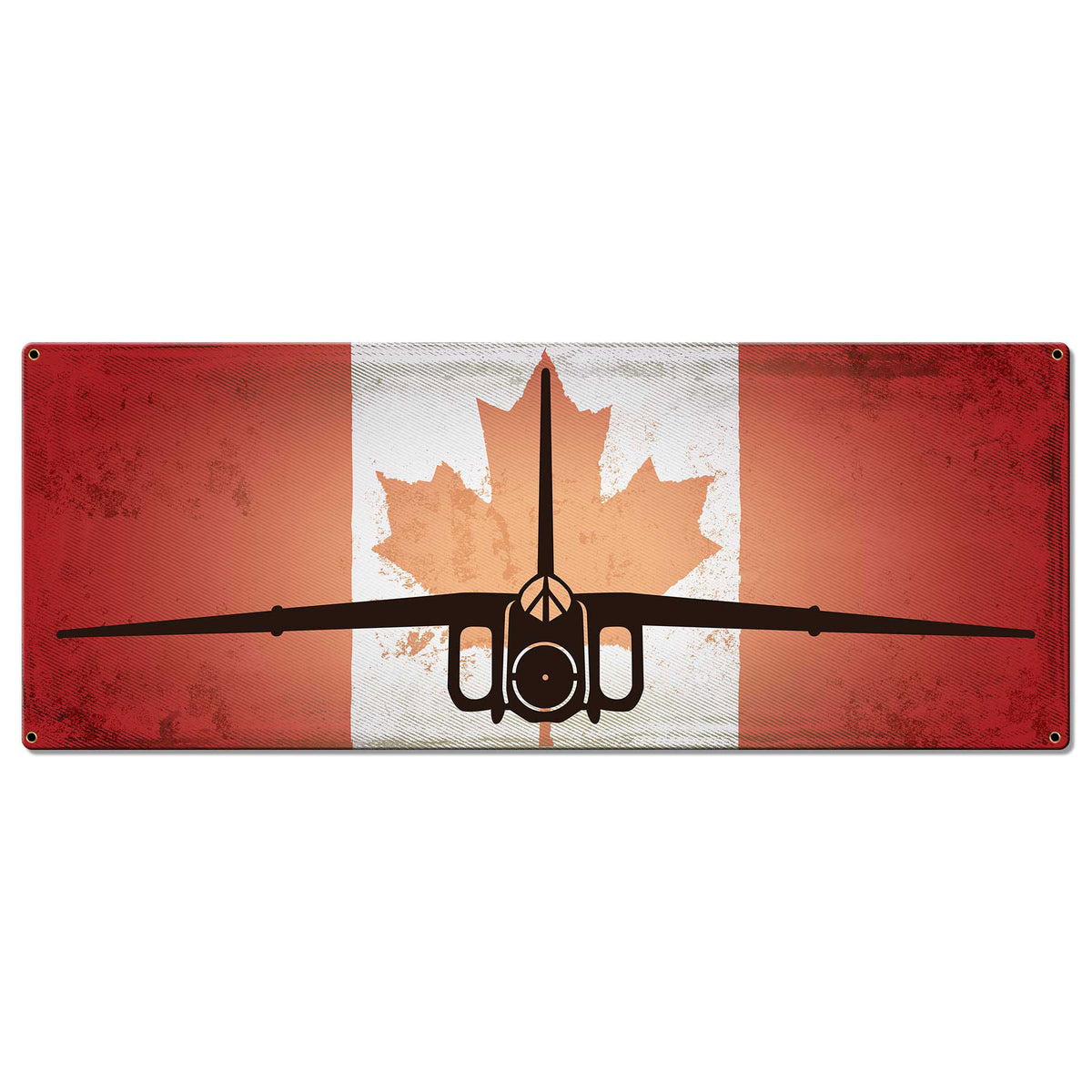 AVRO Arrow Canadian Flag Plasma Cut Sign – Pilots HQ LLC.