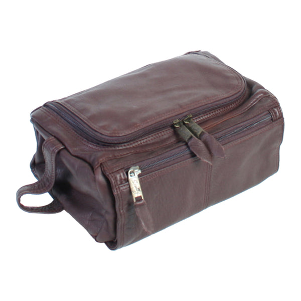Scully - Leather Shave Bag – Pilots HQ LLC.