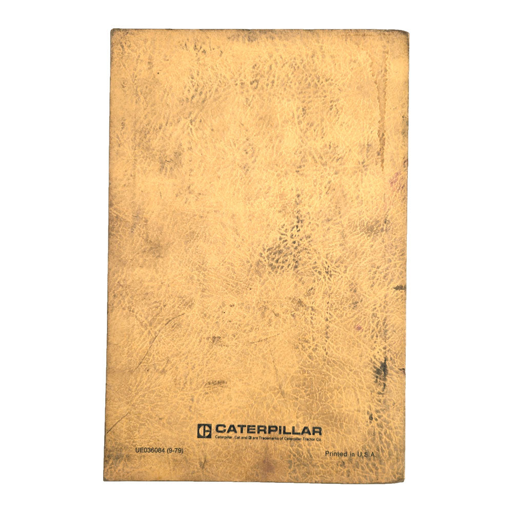 Caterpillar D8 Tractor Power Shift Parts 46A10725 TO 46A24432 SEPT 197 ...