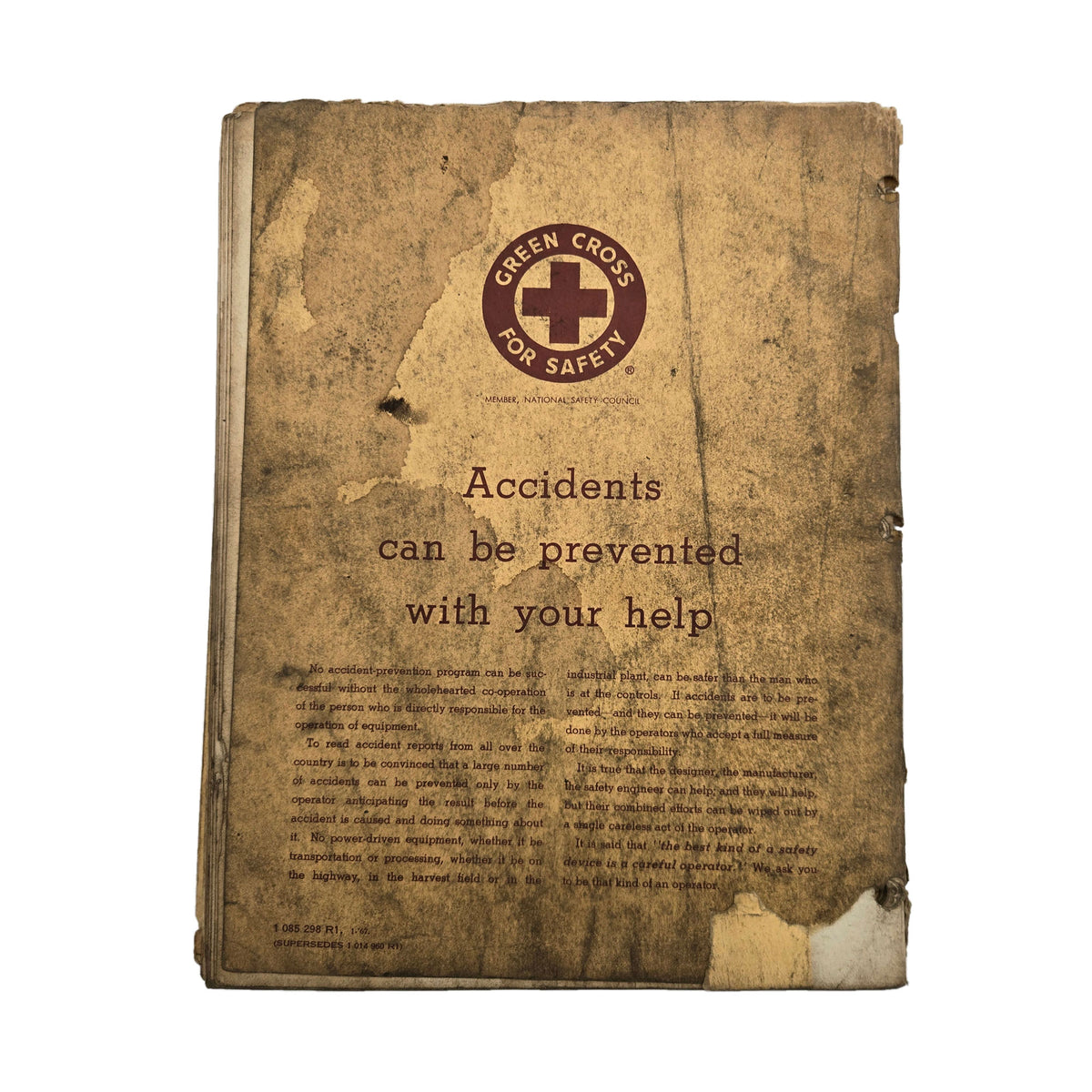 International IH UB-220 240 264 Operator Manual: Diesel Engine & Attac ...