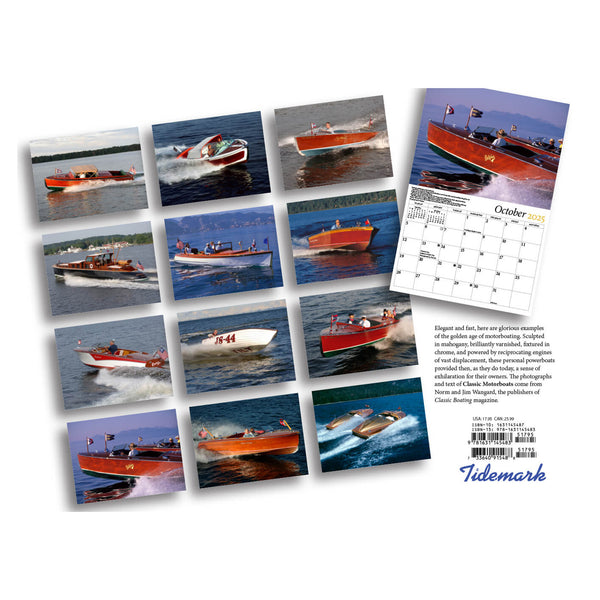 2025 Classic Motorboats Calendar – Vintage Boat Photography & History ...