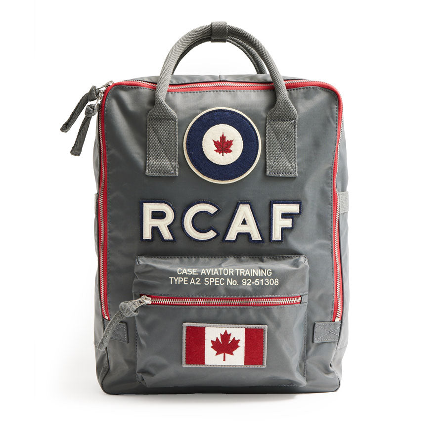 Red Canoe - RCAF Backpack Grey – Pilots HQ LLC.