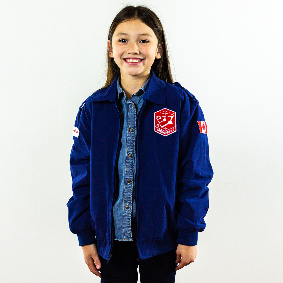 Up and Away - Youth Canadian Snowbirds Jacket (Blue 3-Patch) – Pilots ...