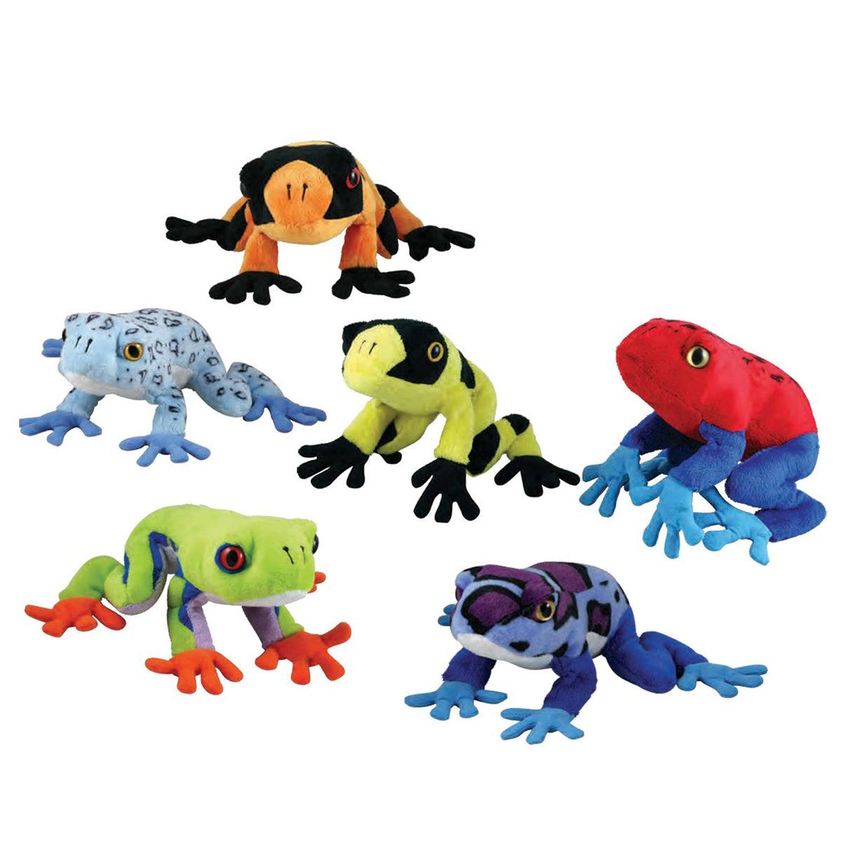 WowToyz® - Cuddle Zoo® Plush Tree Frogs – Pilots HQ LLC.