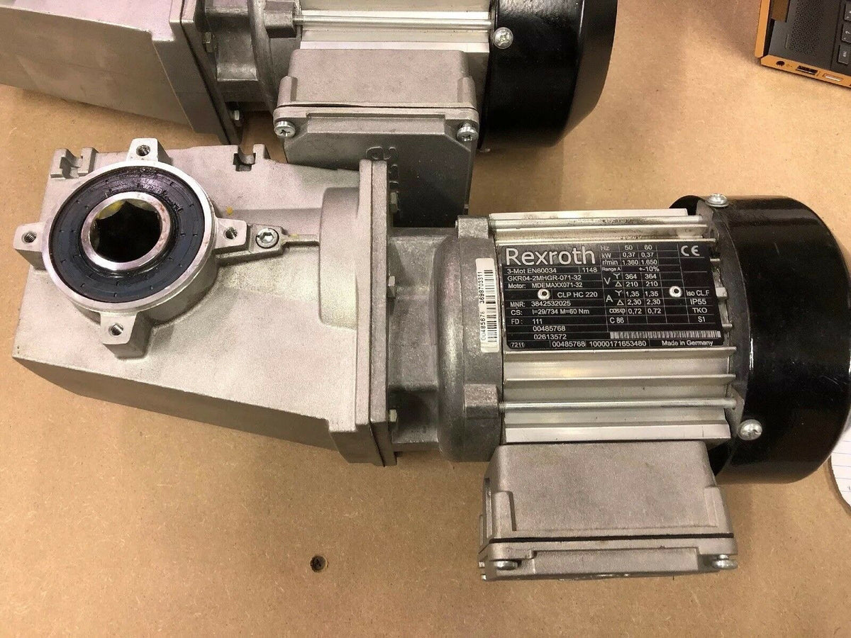 Rexroth - Motor 3-Mot EN60034 With Gear Reduction | MDEMAXX071-32 ...