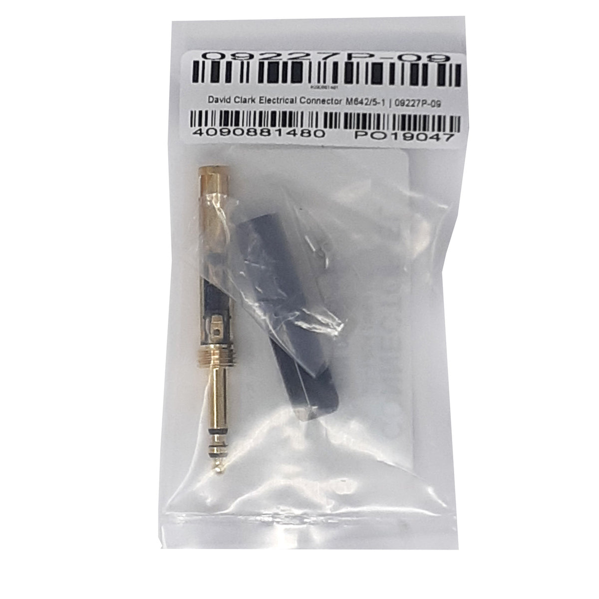 David Clark M642/5-1 Electrical Connector | 09227P-09 Replacement ...