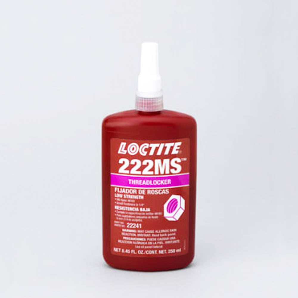 Loctite - 222MS Mil Spec Low Strength Purple Threadlocker - 250 mL ...