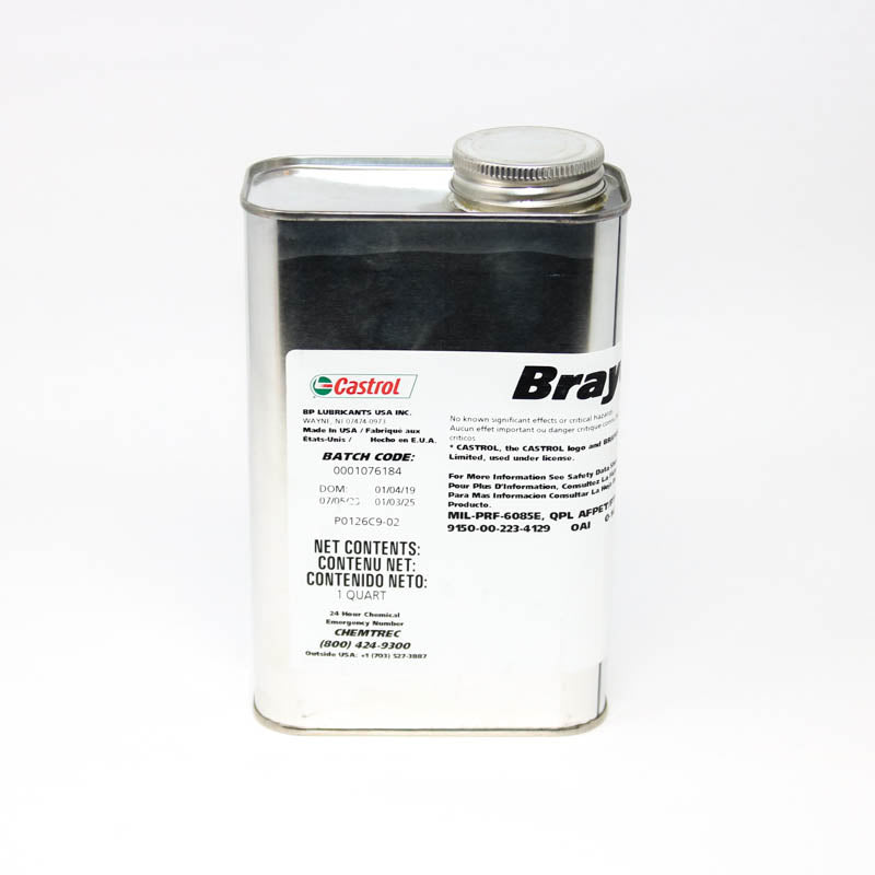 Castrol - Brayco 885 Clear MIL-PRF-6085E Spec Low Volatility Aircraft ...