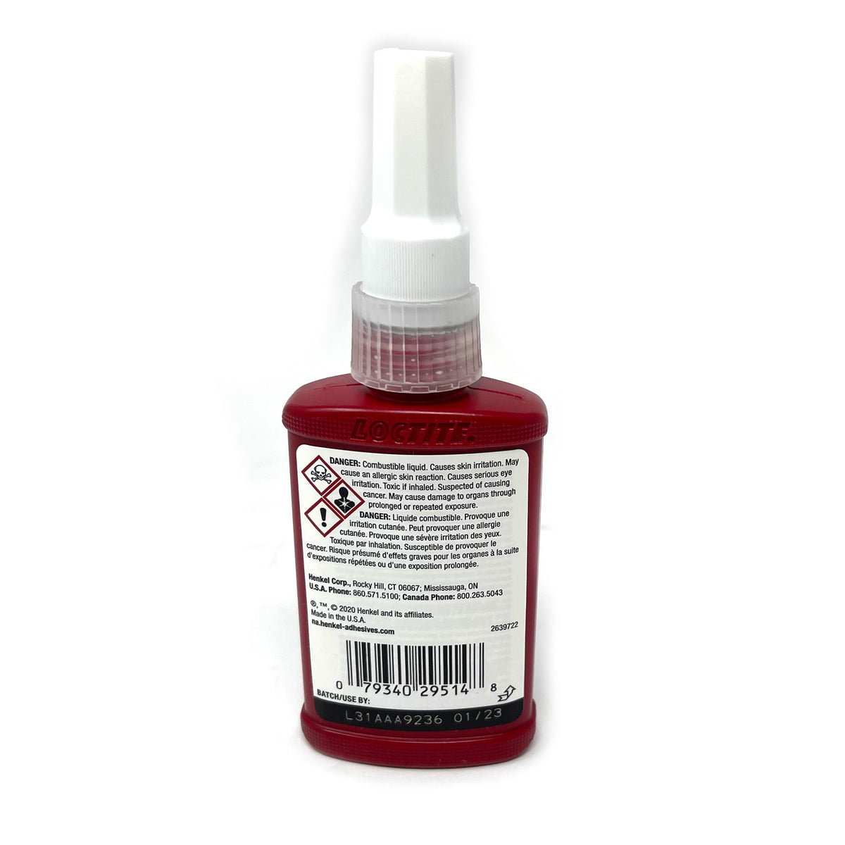 Loctite - F246 High Temperature Med, Blue Threadlocker 50ml – Pilots HQ ...