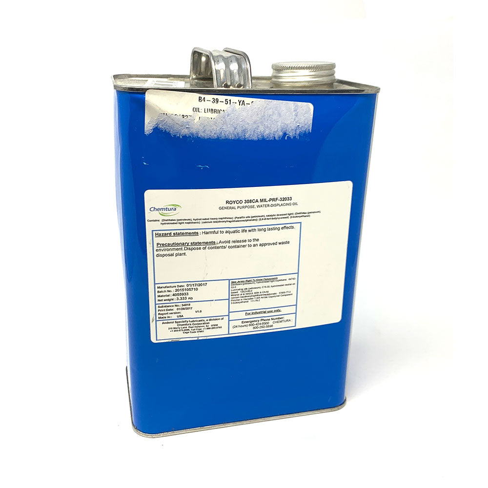 Royco Oil: Lubrication,General,Gl, Royco 308 Ca,Mil-Prf32033 – Pilots ...