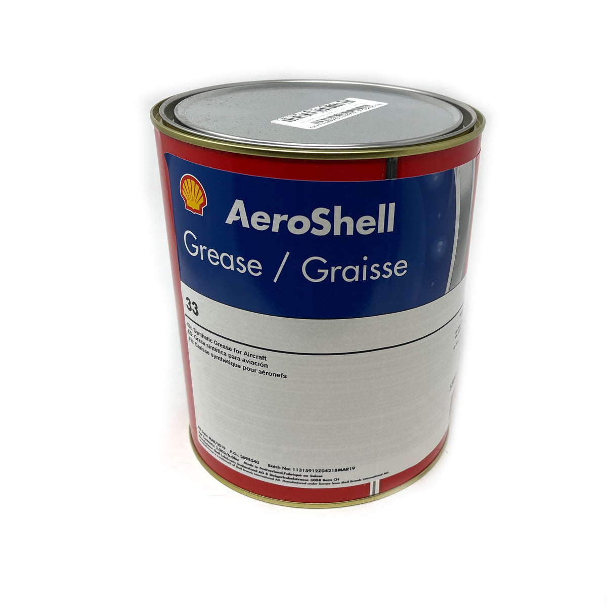 AeroShell #33 Airframe Grease, MIL-PRF-23827C – Pilots HQ LLC.