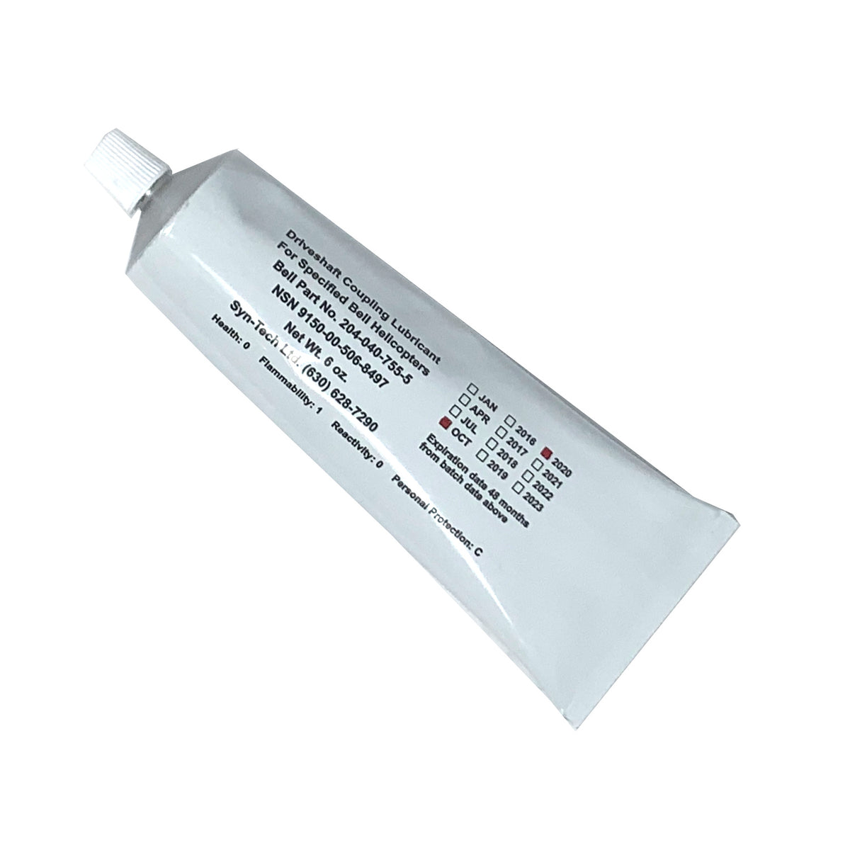 Syn-Tech - Gear and Coupling Grease 6oz Tube 9150-00-506-8497 | NS-391 ...