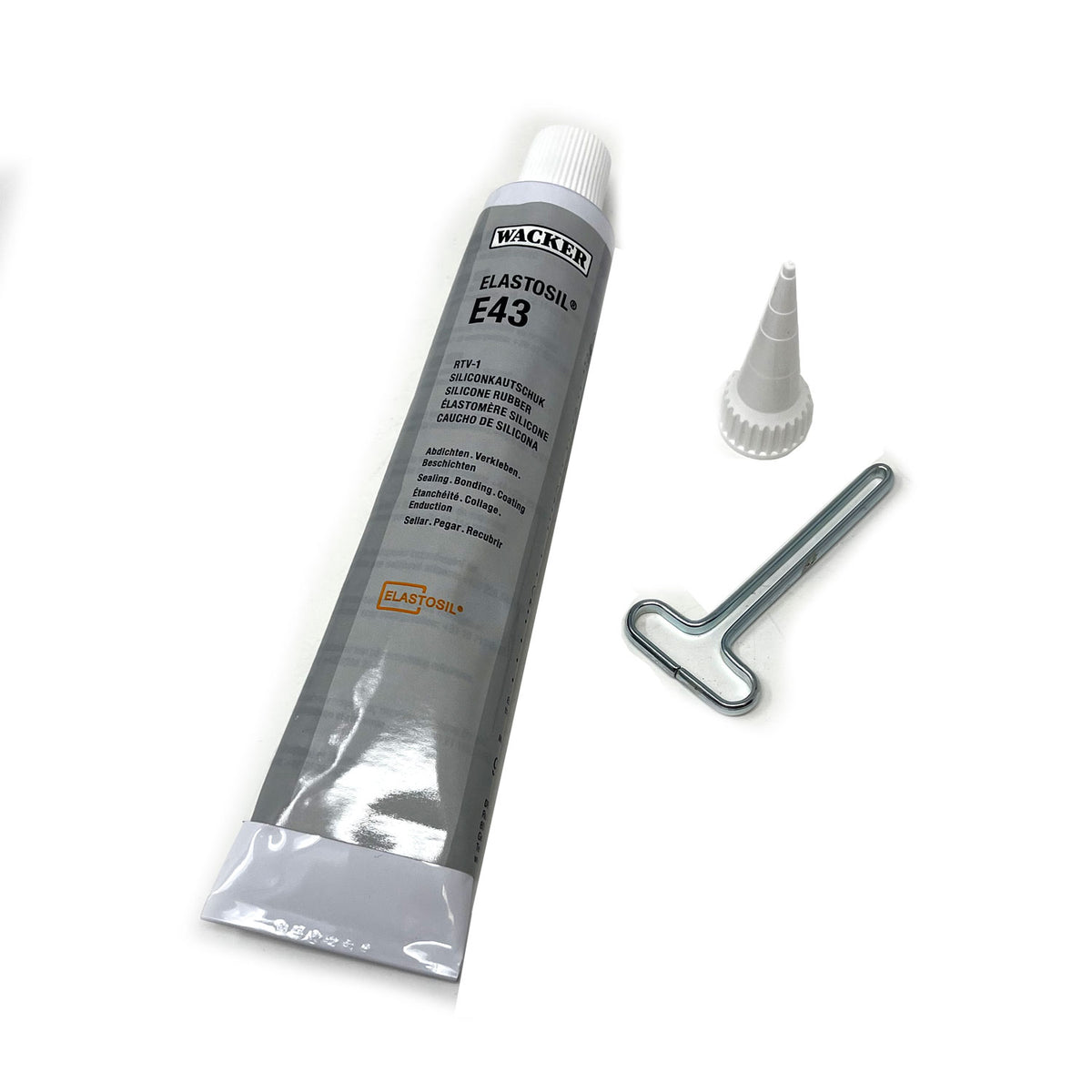 Wacker -ELAST0SILE43, RTV-1 Silicone Rubber, 90 ML Tube | 60019661 ...