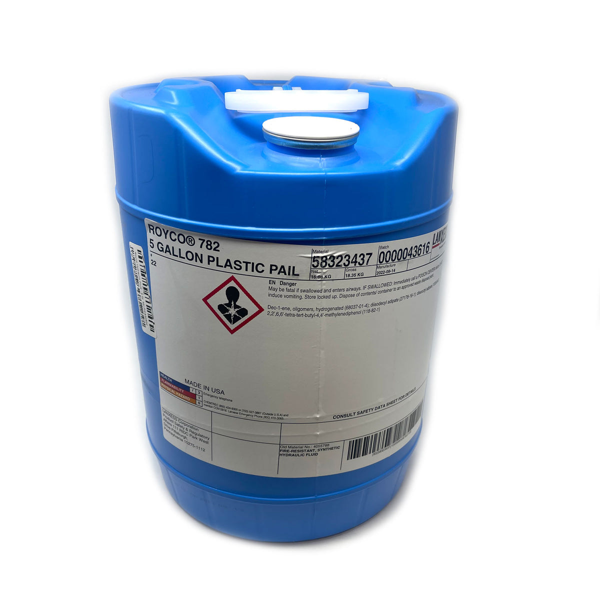 ROYCO® - 782 Synthetic Aircraft Hydraulic Fluid | MIL-PRF-83282D ...