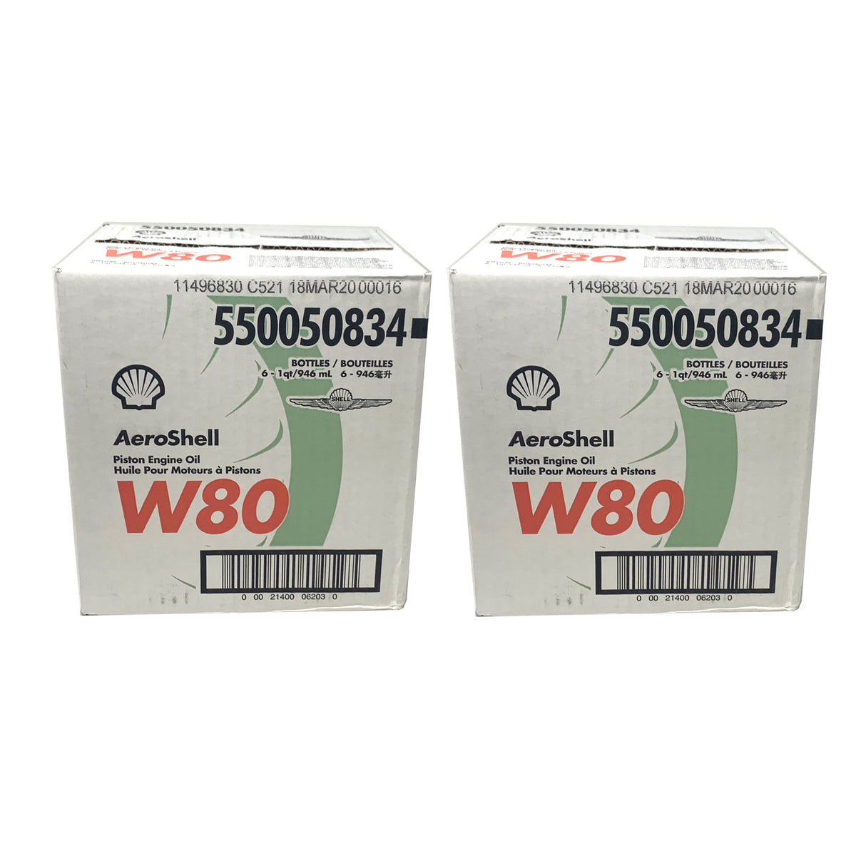 Aeroshell - W80 Piston Engine Oil, SAE 40 – Pilots HQ LLC.