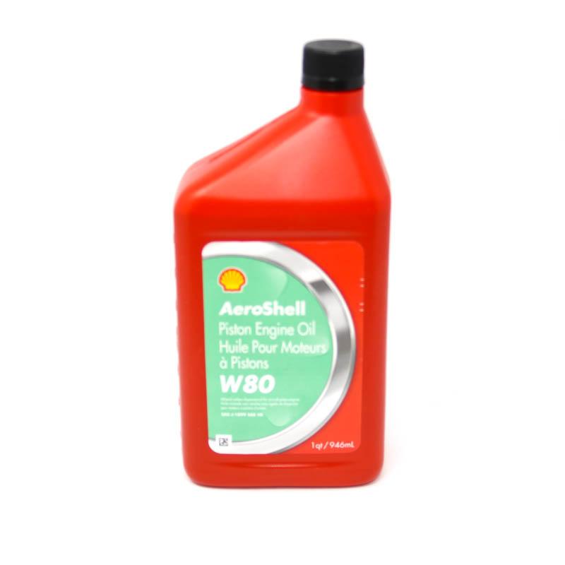 Aeroshell - W80 Piston Engine Oil, SAE 40 – Pilots HQ LLC.