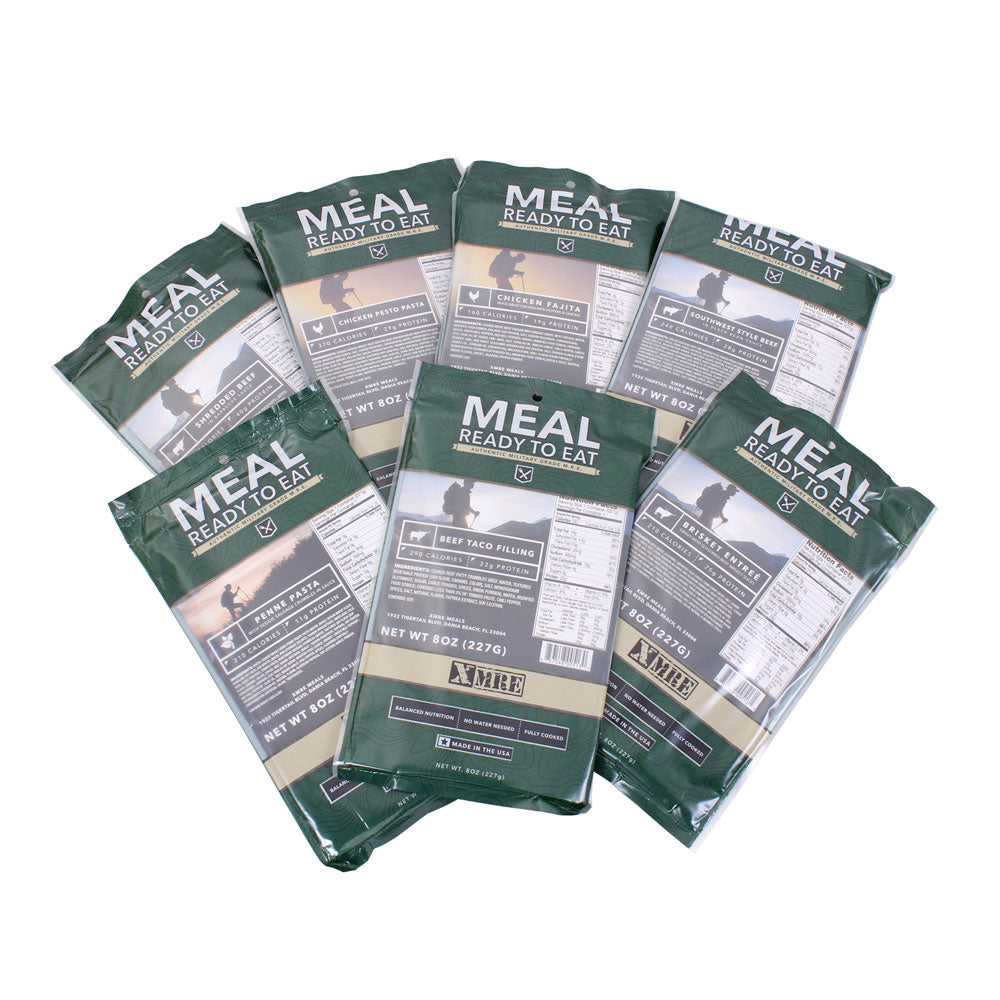 XMRE Main Entree Food Ration, MRE – Pilots HQ LLC.