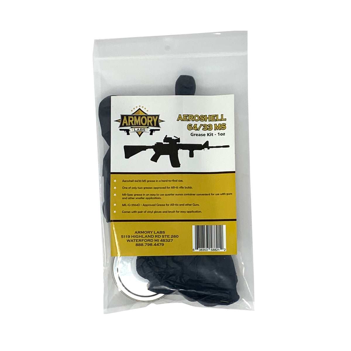 Aeroshell 33 MS /64 Grease Kit - (Specifically Sized for Gun Owners an ...