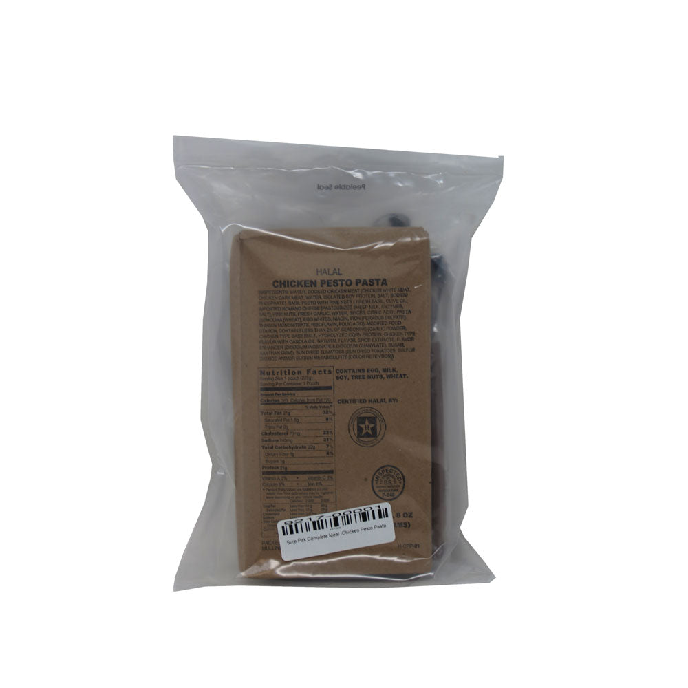 Sure Pak Complete Meal Food Ration without Heaters MRE – Pilots HQ LLC.