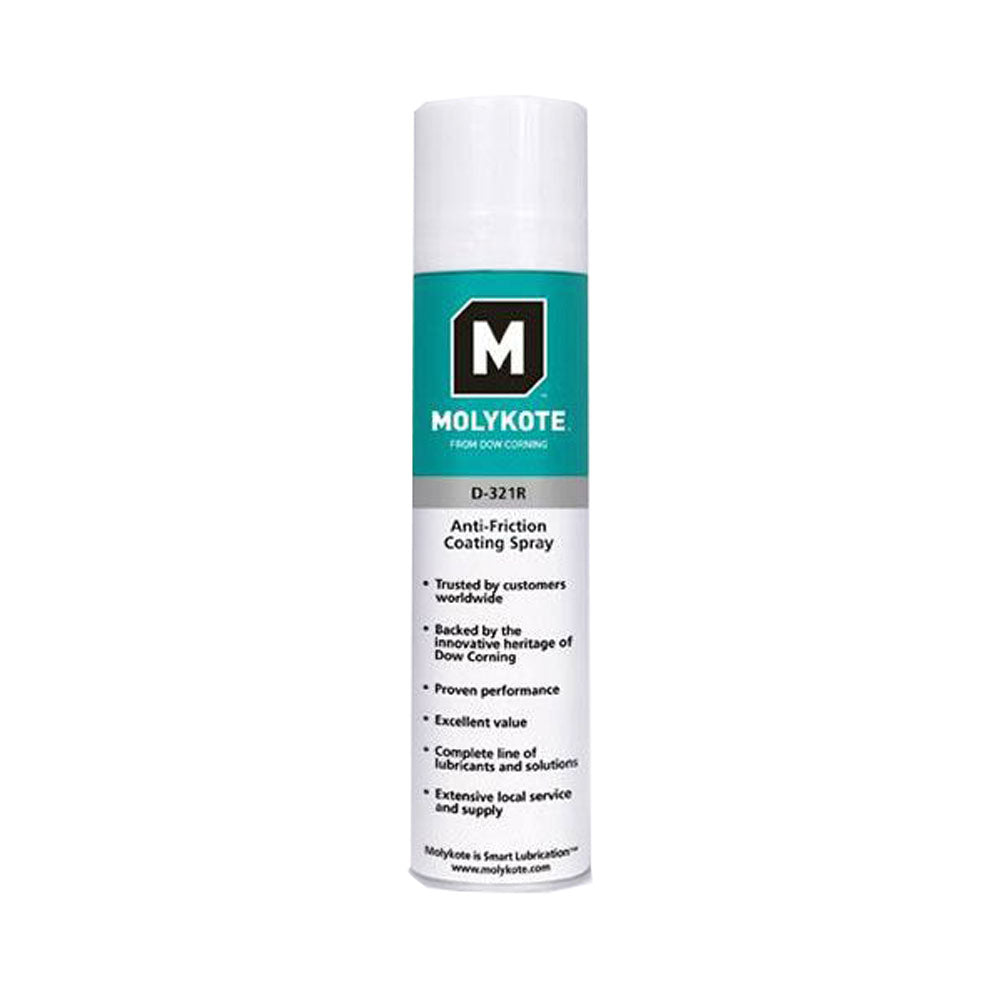 MOLYKOTE® D-321 R Anti-Friction Coating Spray - Air-Cured Dry-Film Lub ...