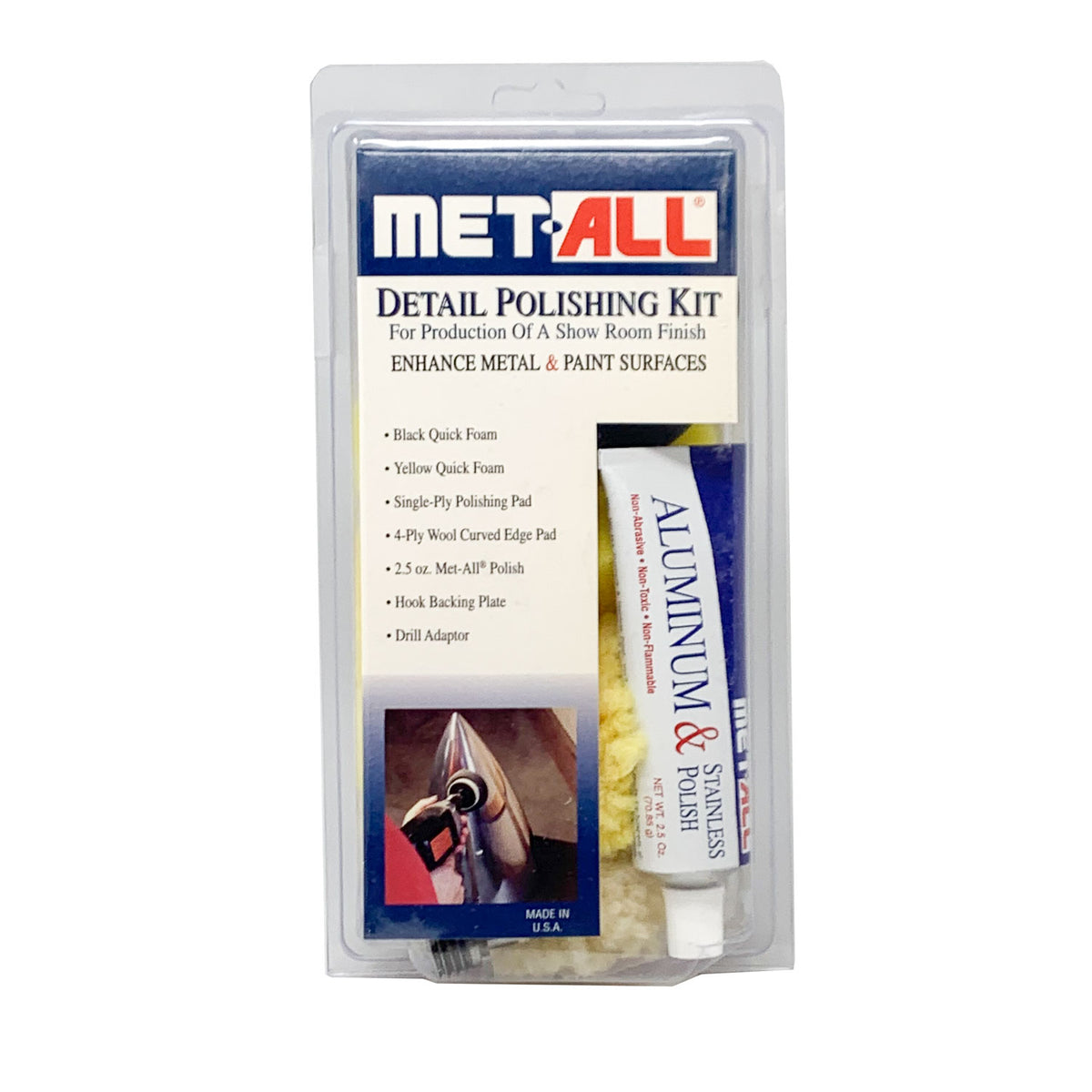 Met-All - Detail Polishing Kit (7 Pieces) - 1 Kt | DE01000 – Pilots HQ LLC.