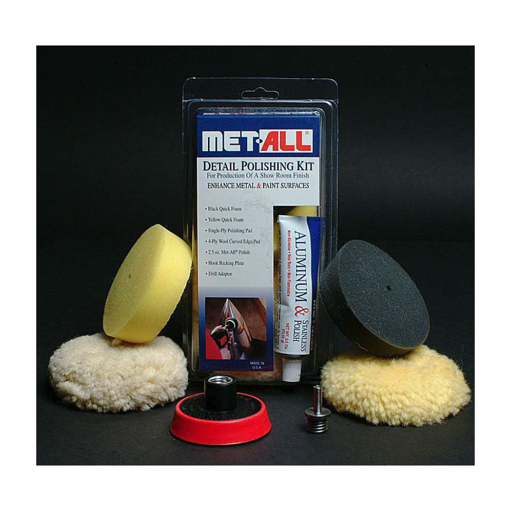 Met-All - Detail Polishing Kit (7 Pieces) - 1 Kt | DE01000 – Pilots HQ LLC.