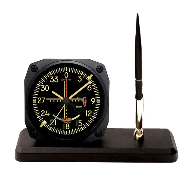 Trintec - Vintage VOR Alarm Clock Desk Pen Set | DS64V – Pilots HQ LLC.