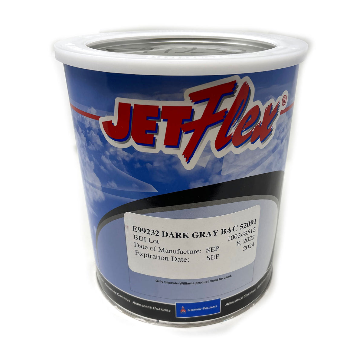 JETFlex® - Water Reducible Aircraft Interior Finish Paint, Flat Dark G ...