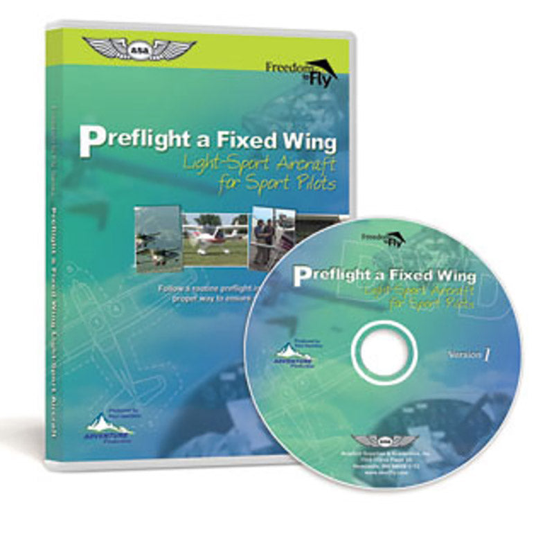 ASA Sport Pilot - Preflight a Fixed Wing | ASA-F2F-FW-PF – Pilots HQ LLC.