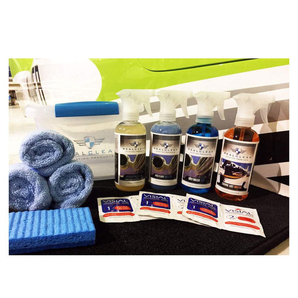 Real Clean - Premium Fly Away Cleaning Kit 12 oz – Pilots HQ LLC.