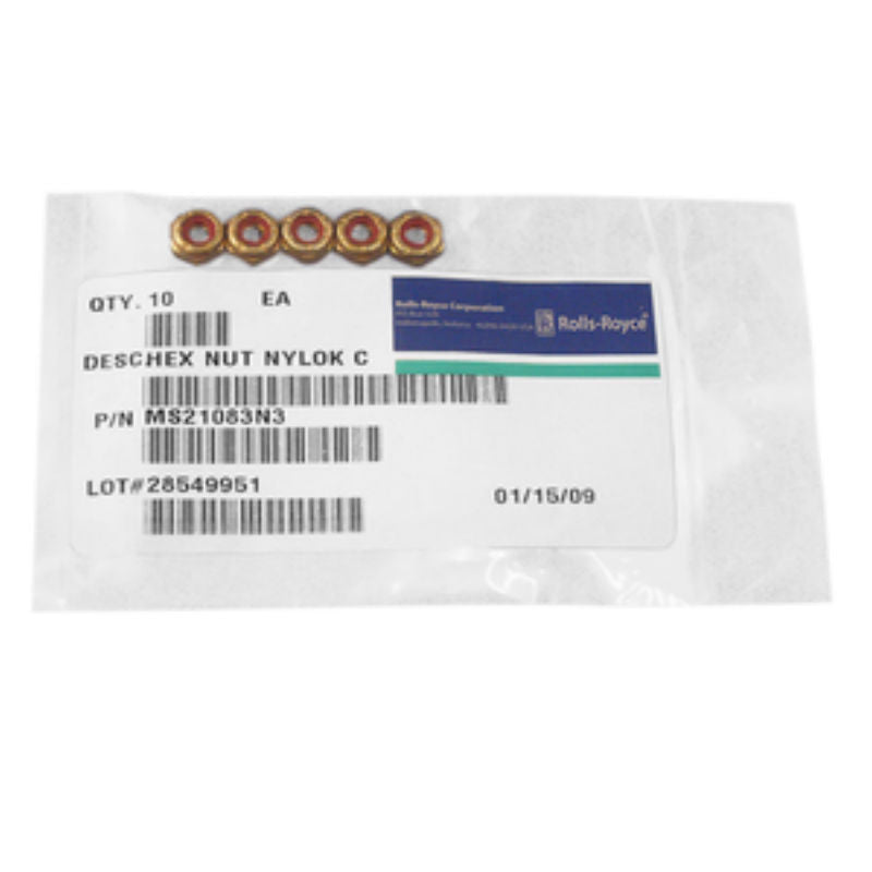 Steel Self-Locking Hexagon Nut | MS21083N3 – Pilots HQ LLC.