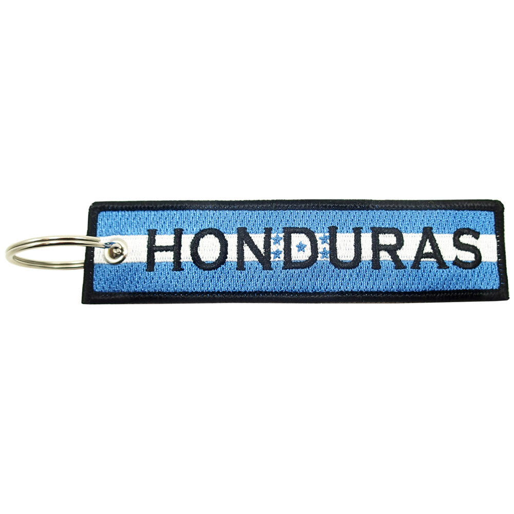 Embroidered Keychain, Honduras – Pilots HQ LLC.