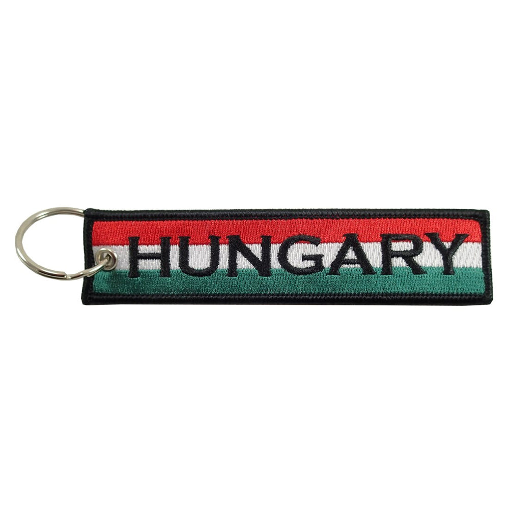 Embroidered Keychain, Hungary – Pilots HQ LLC.