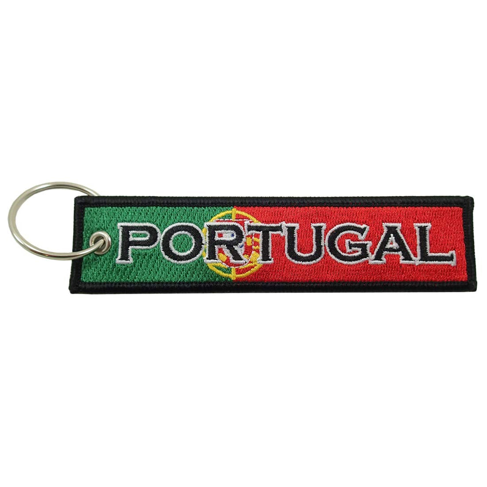 Embroidered Keychain, Portugal – Pilots HQ LLC.