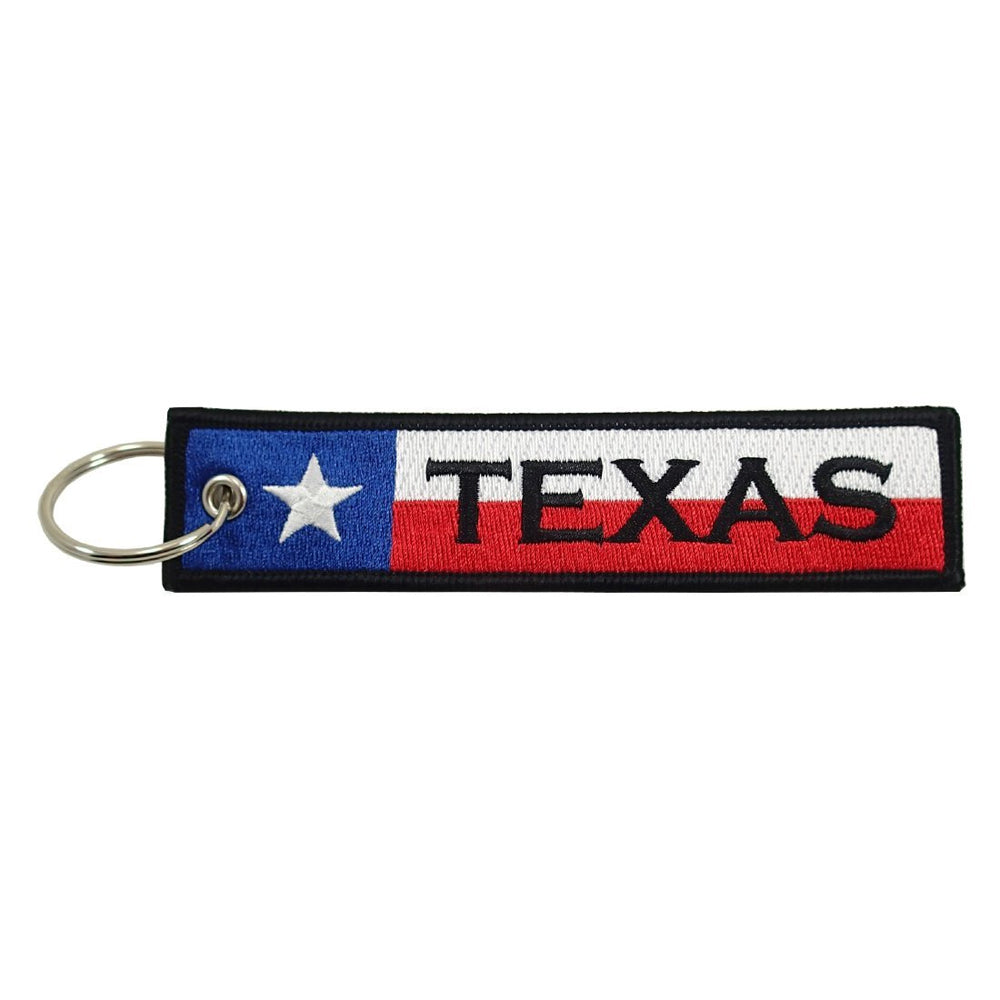 Embroidered Keychain, Texas – Pilots HQ LLC.