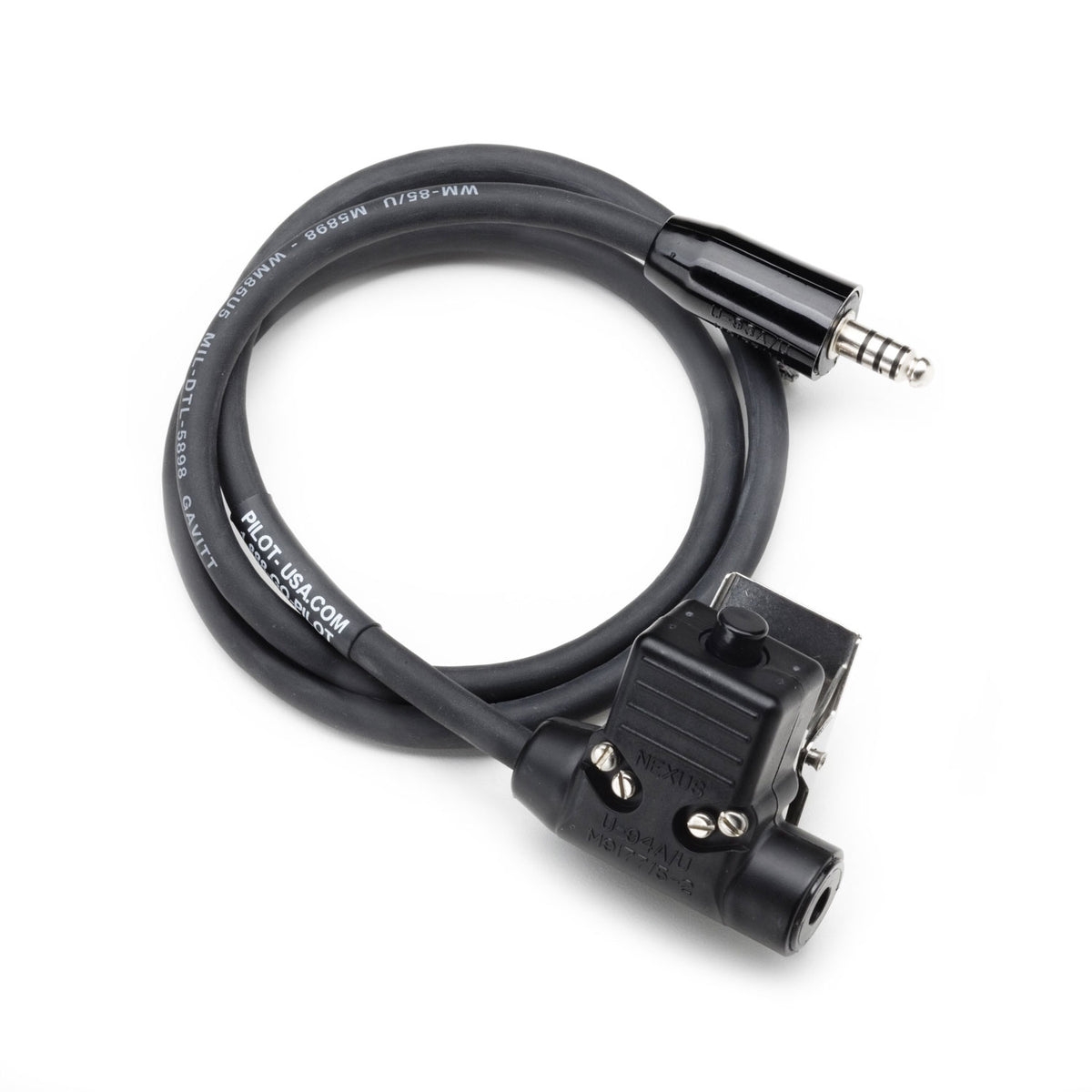 Pilot USA - Helicopter Ground Crew Extension Cable W/PTT (3 ft) | PA-9 ...