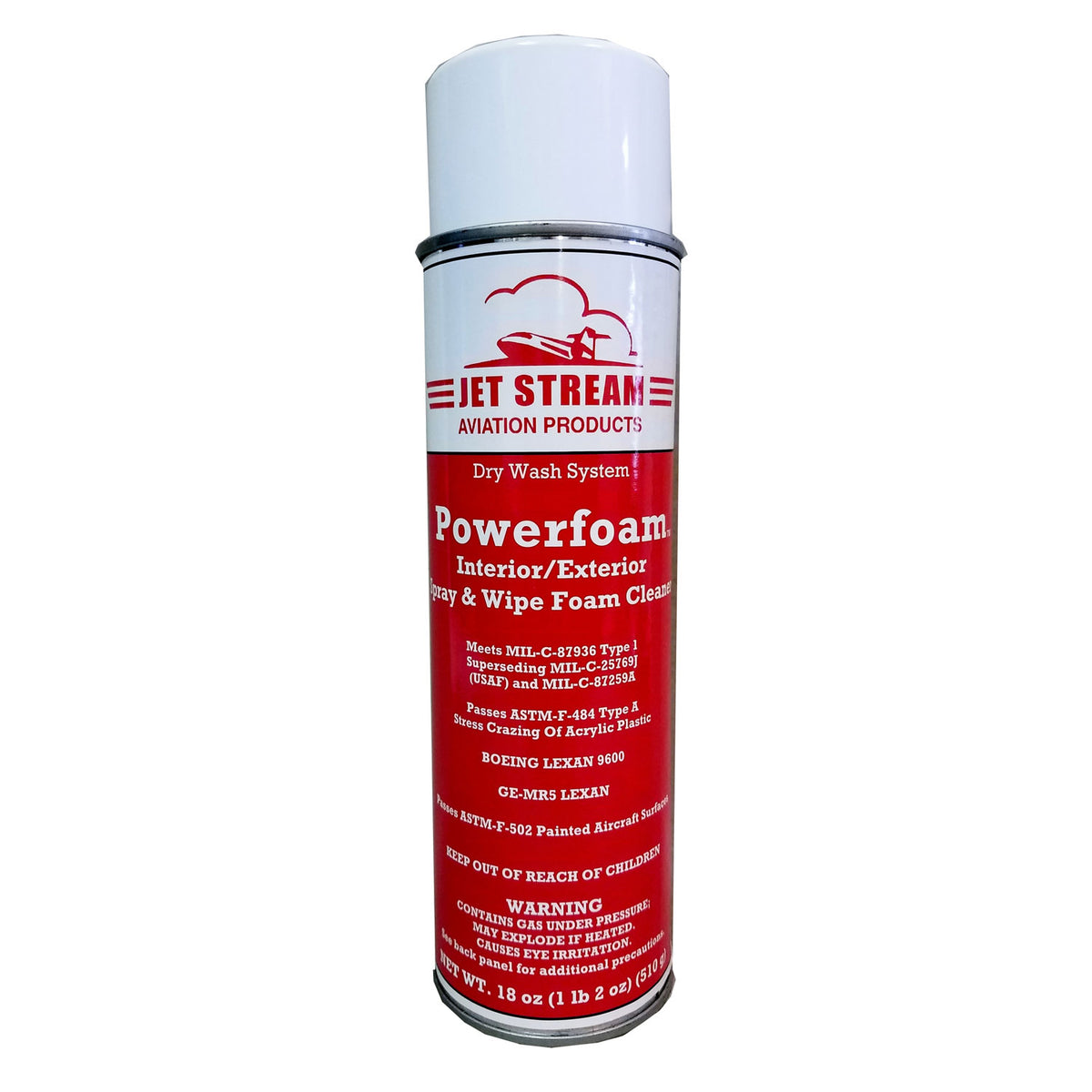 Jet Stream Aviation - Powerfoam Dry Wash System, 19 oz Can | PF12 ...