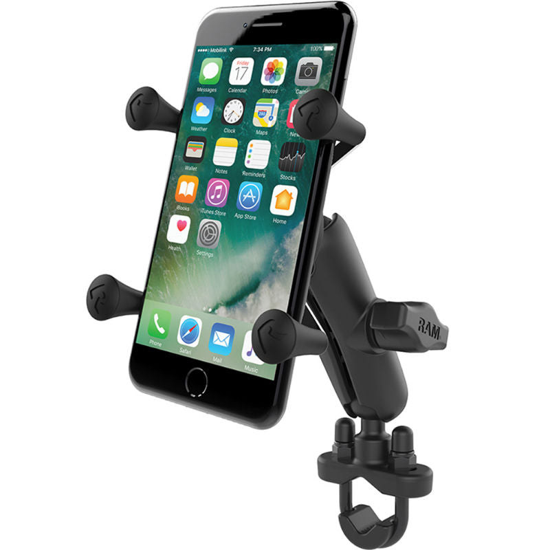 Ram Mounts - X Grip Phone Mount with Handlebar Ubolt Base | RAM-B-149Z ...