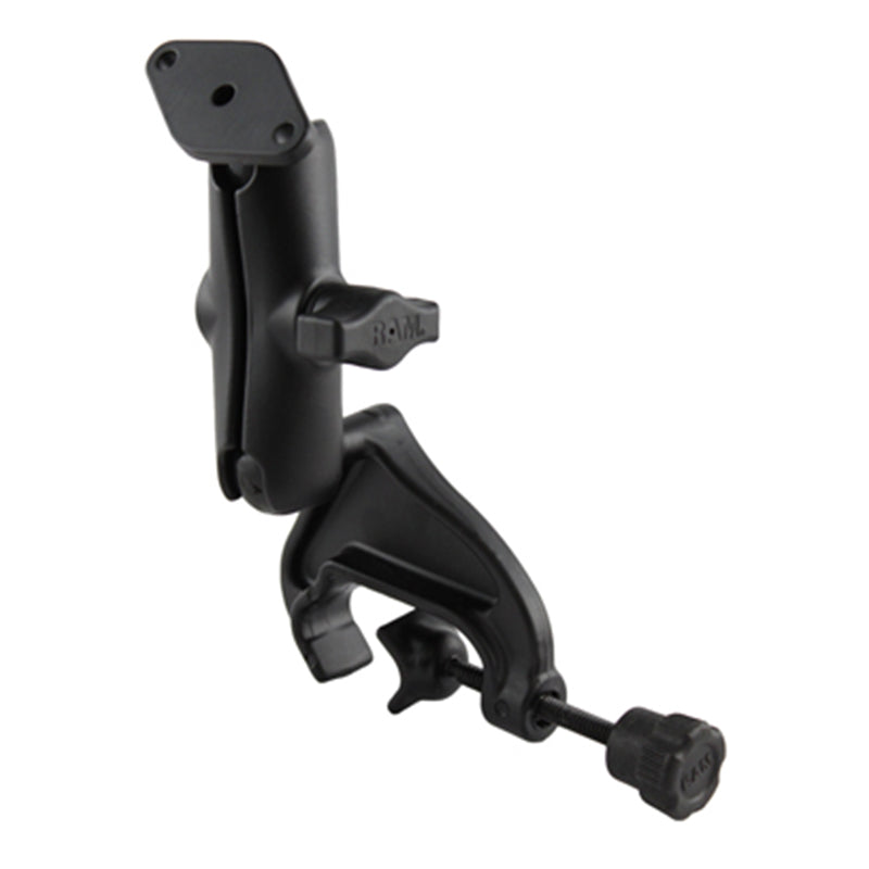 Ram - Yoke Clamp Mount With Double Socket Arm And Diamond Base Adapter ...
