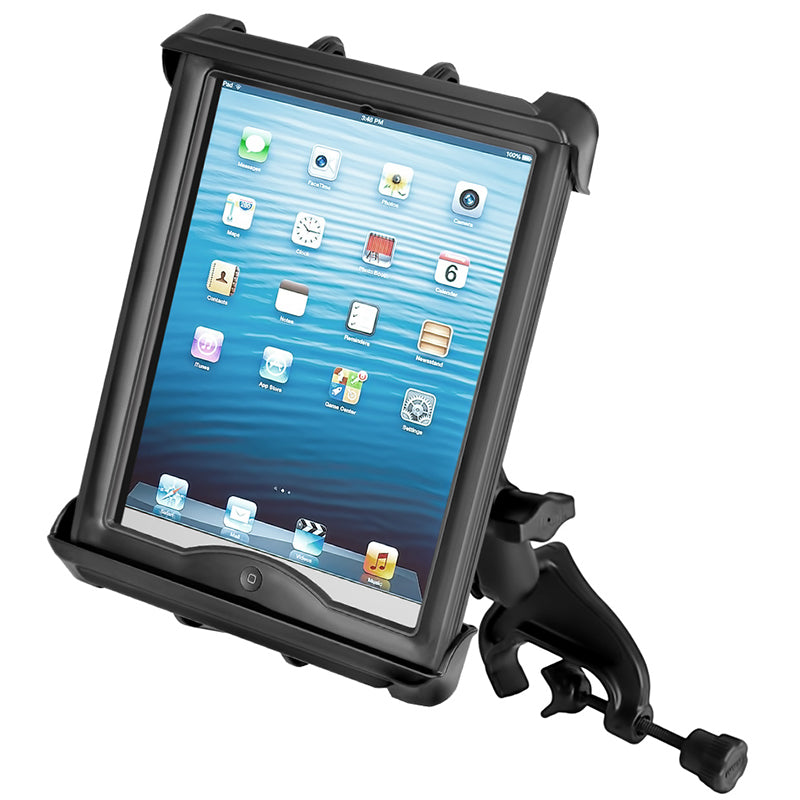 Ram - Yoke Mount With Tab Tite Cradle For 10" Tablets With Heavy Duty ...