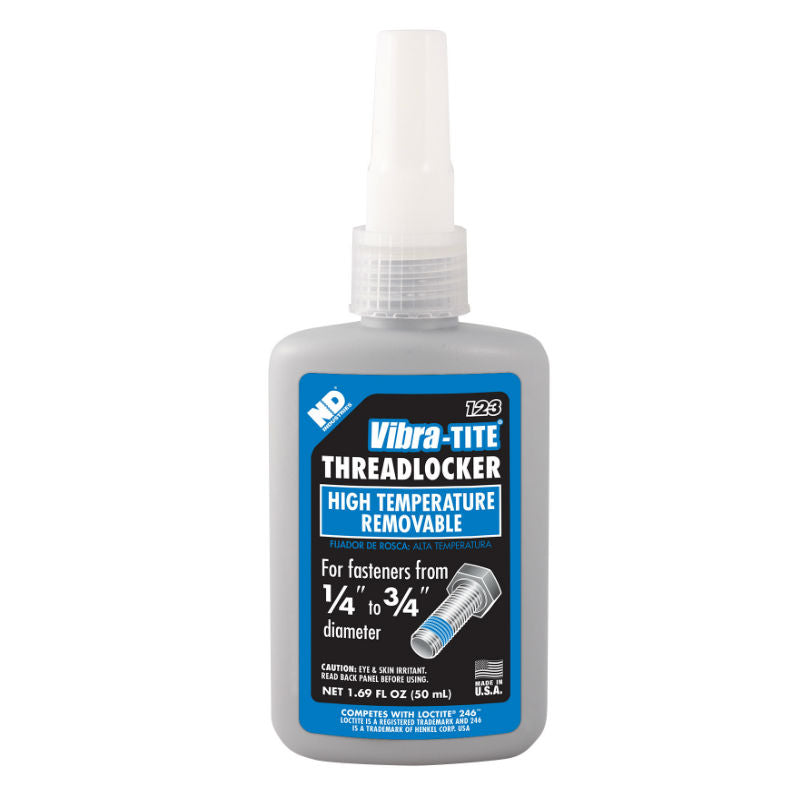 Vibra-Tite - 123 Medium Strength High Temp Threadlocker – Pilots HQ LLC.