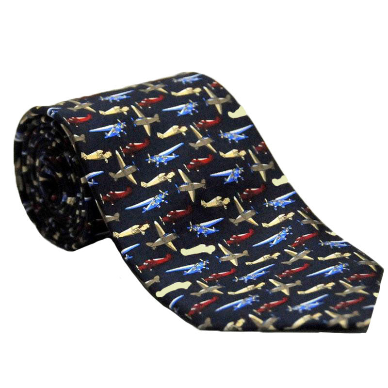 Aero Phoenix - Silk Twill Airplane Tie – Pilots HQ LLC.