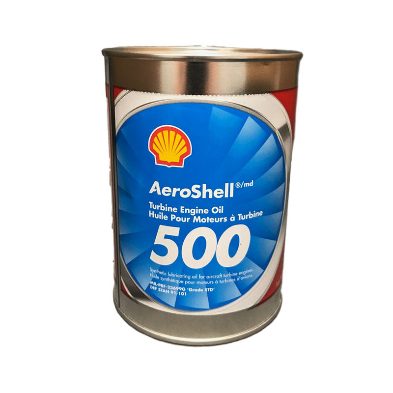 Aeroshell - Turbine Oil 500, MIL-PRF-23699F, Quart – Pilots HQ LLC.