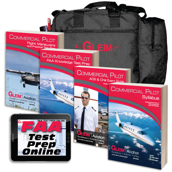 Gleim Commercial Pilot Kit with Download | GLM-503 | 1-58194-143-9 ...